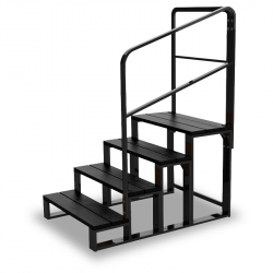 Naxos Side Panels for 4 Tier steps | Aqua Warehouse
